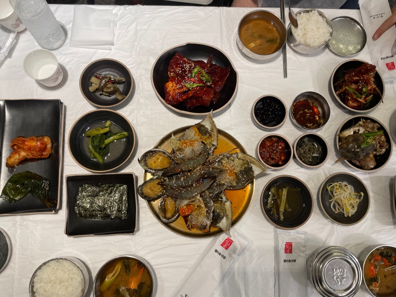 식객 허영만 백반기행 여수 간장게장맛집 정다운식당 메뉴 주차 네이버 블로그