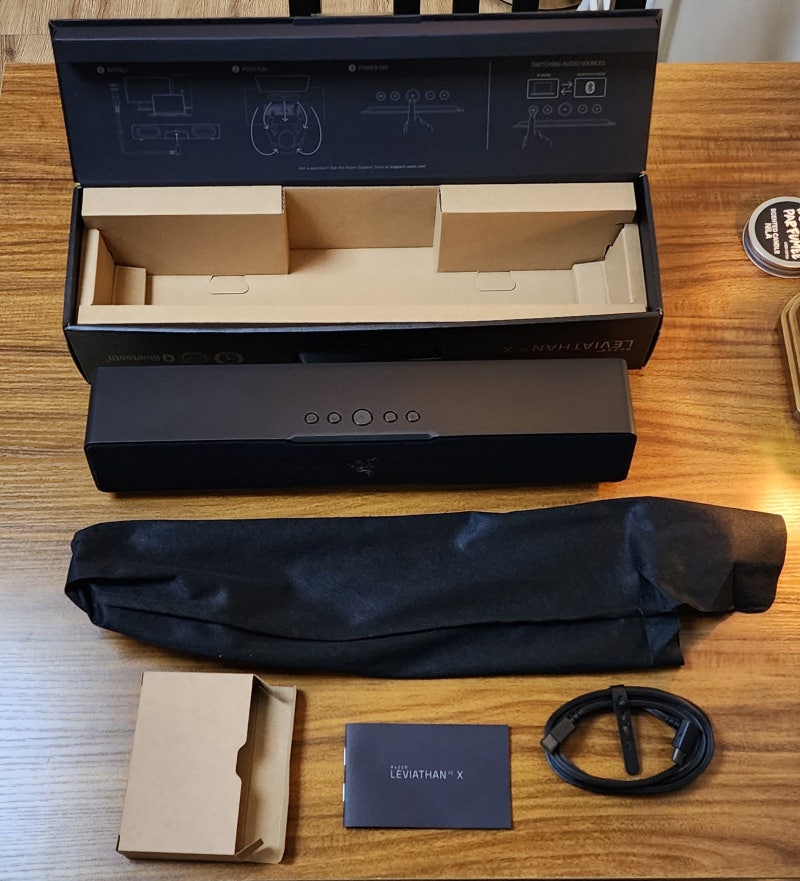 레이저 레비아탄 V2 X 게이밍 스피커 사운드바 리뷰. (RAZER Leviathan V2 X speaker sound bar ...