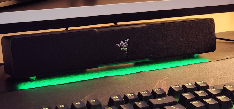 레이저 레비아탄 V2 X 게이밍 스피커 사운드바 리뷰. (RAZER Leviathan V2 X speaker sound bar ...