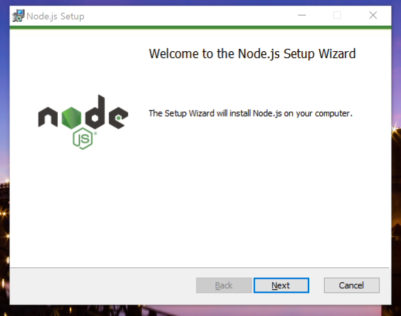 Node.js (노드 JS) 설치 따라하기 : 네이버 블로그