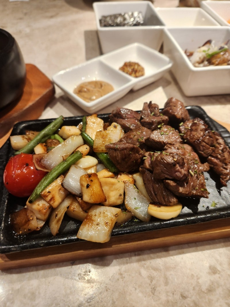 판교 맛집 판교 깔끔한 분위기 점심 우몽 판교점 한우 큐브 스테이크는 찐이다 네이버 블로그