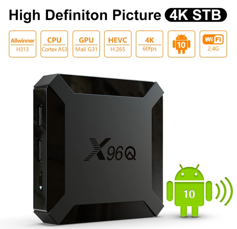 x96q 안드로이드 셋탑 셋톱 박스 Allwinner H313 리뷰 : 네이버 블로그