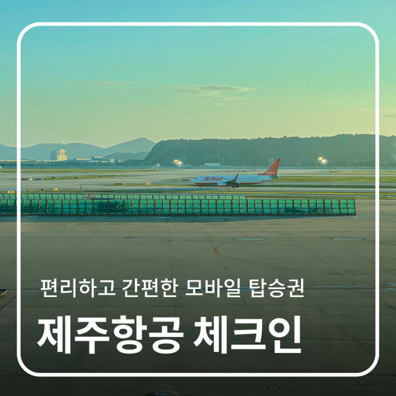 제주항공 모바일 체크인 탑승권 발급 및 사전 좌석 지정 방법 네이버 블로그