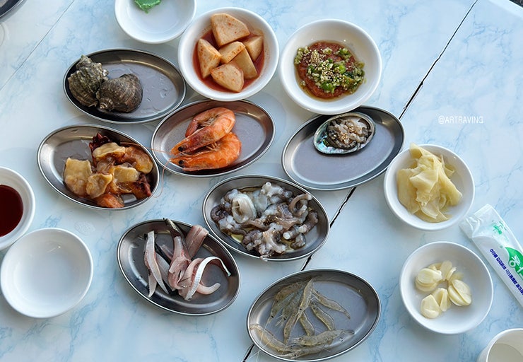 강화도 초지어판장 가을제철 왕새우소금구이 초지진선착장 초지활어회마을 6호 수원호 네이버 블로그