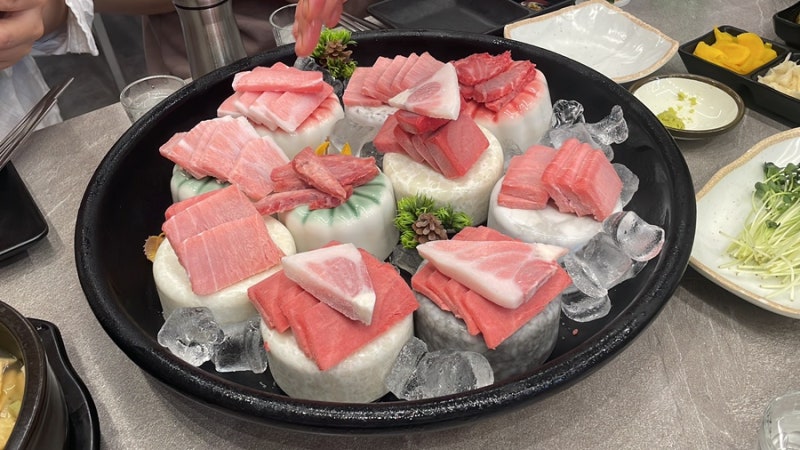 진해 용원 신항 참치 가성비 맛집 겸 술집 참다랑어막퍼주는 참치정육식당 네이버 블로그