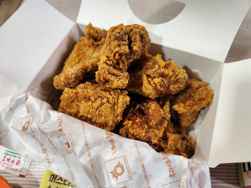 전주 송천동 치킨 맛집 후라이드참잘하는집 송천에코점 후라이드치킨 양념치킨 둘 다 맛잇는 가성비갑 치킨 맛집 추천