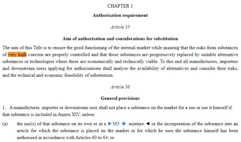 EU REACH법 보기 _ REACH 전문, SVHC, Annex XVII 등 : 네이버 블로그