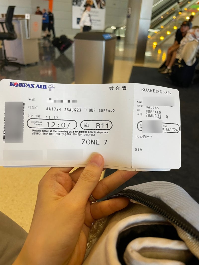 댈러스 공항 환승 방법 및 후기 아메리칸 에어라인aa 탑승 후기댈러스 Dfw 버팔로 Buf 네이버 블로그