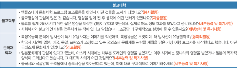 2024 동국대 면접 질문 기출 문항 답변 예시동국대학교 학종 면접일정 광고홍보학과 건축공학부 산업공학과 정치외교학과 경찰행정