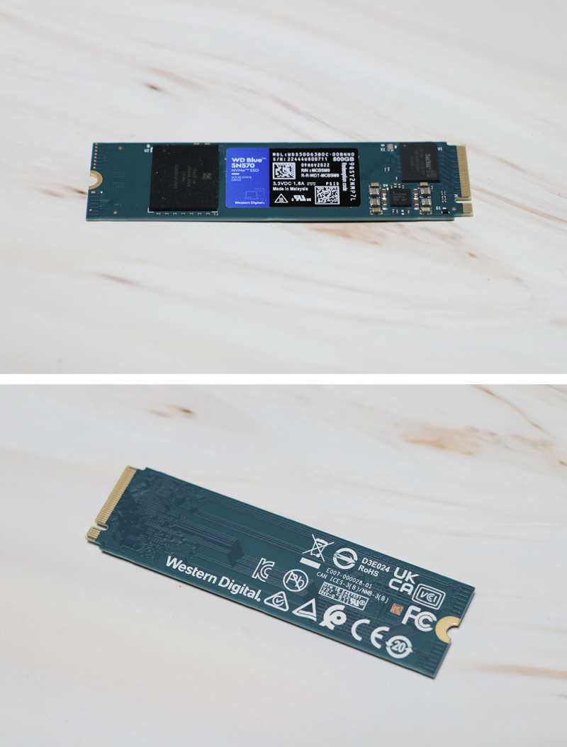 웨스턴디지털 SSD WD Blue SN570 M.2 NVMe 500GB 사용해보니 : 네이버 블로그