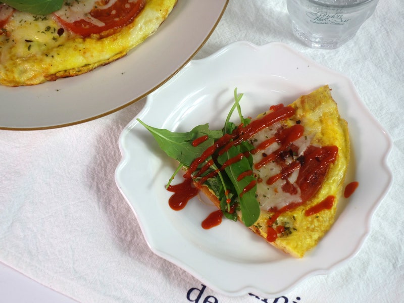 다이어트 또띠아피자 만들기 토마토 계란 또띠아피자 담백하고 든든한 레시피 네이버 블로그