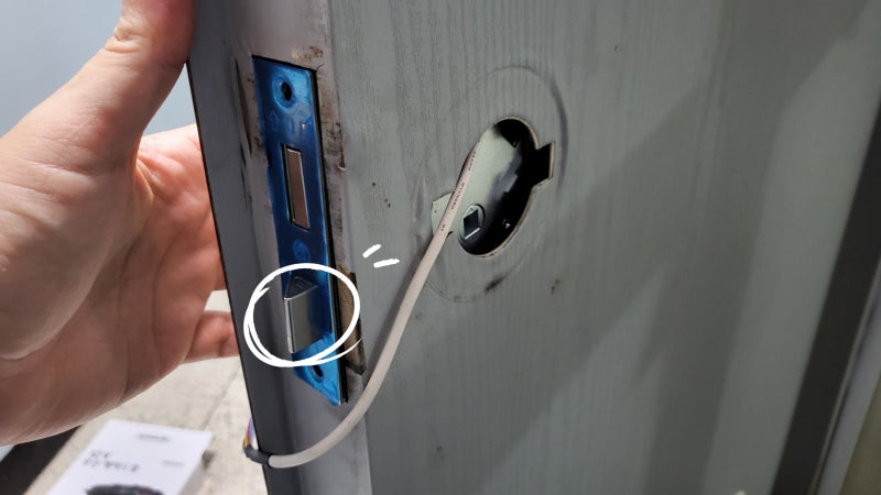 코맥스 CDL-615P 무타공 푸시풀 도어락 셀프 설치 후기, 내돈내산 : 네이버 블로그