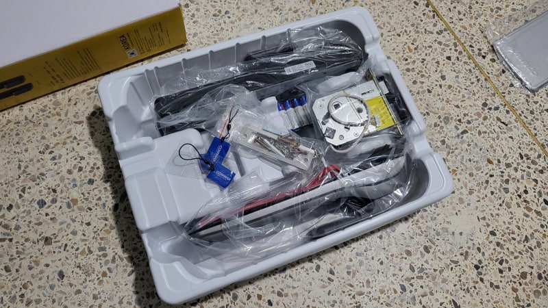 코맥스 CDL-615P 무타공 푸시풀 도어락 셀프 설치 후기, 내돈내산 : 네이버 블로그