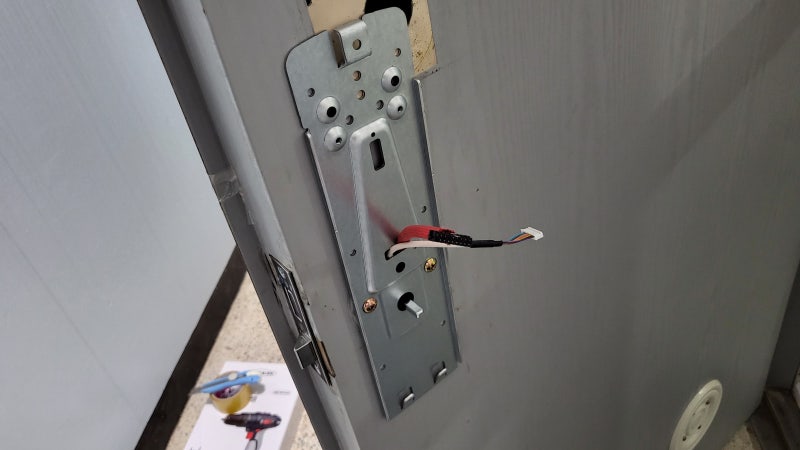 코맥스 CDL-615P 무타공 푸시풀 도어락 셀프 설치 후기, 내돈내산 : 네이버 블로그