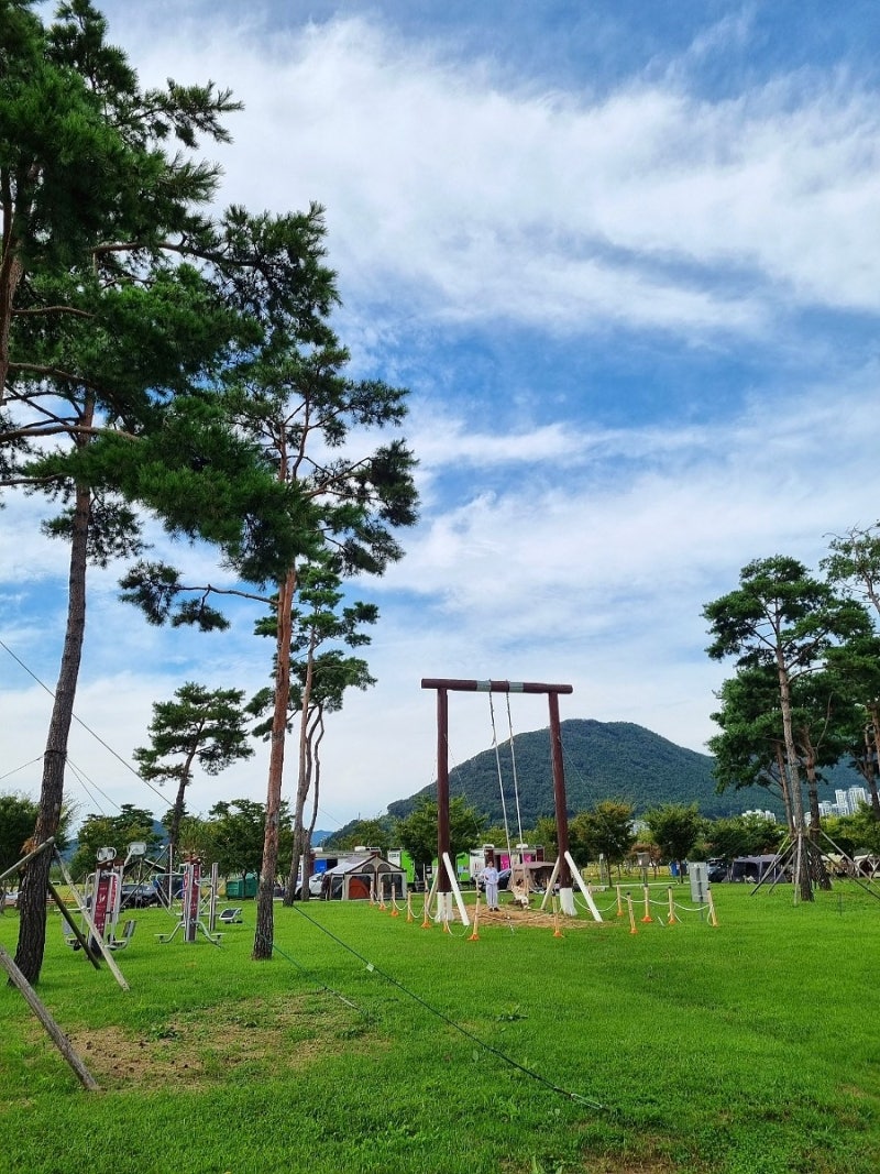양산 황산공원 캠핑장 황산캠핑장 대만족 후기 네이버 블로그