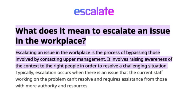 비즈니스 영어메일 : escalate, escalation 뜻 : 네이버 블로그