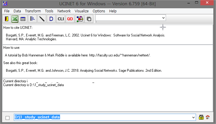 Network분석 - UCINET 사용법 (1) : 네이버 블로그
