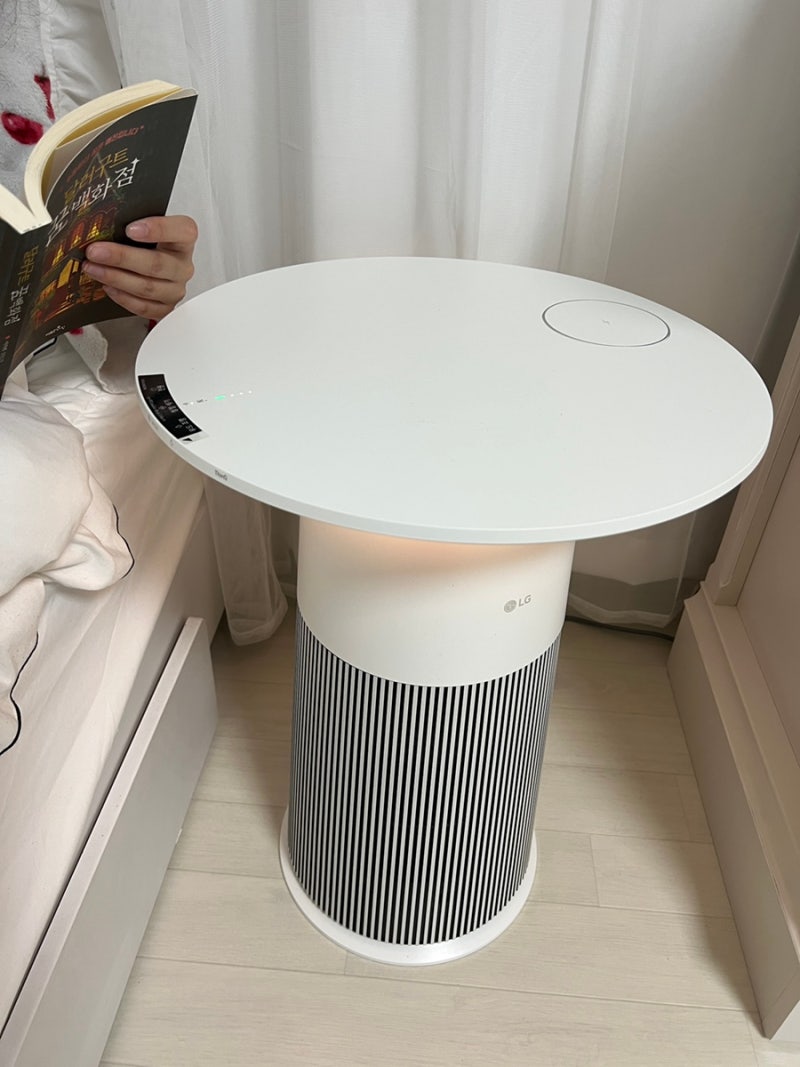 Lg 퓨리케어 오브제컬렉션 에어로퍼니처 테이블형공기청정기 공기청정테이블 한 달 사용기 네이버 블로그