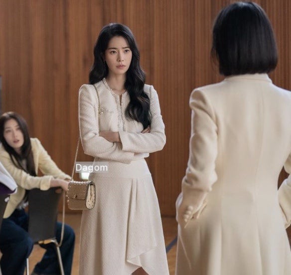 더글로리 임지연 박연진 가방 원피스 정장 투피스 트위드자켓 옷 드라마패션 브랜드는 네이버 블로그