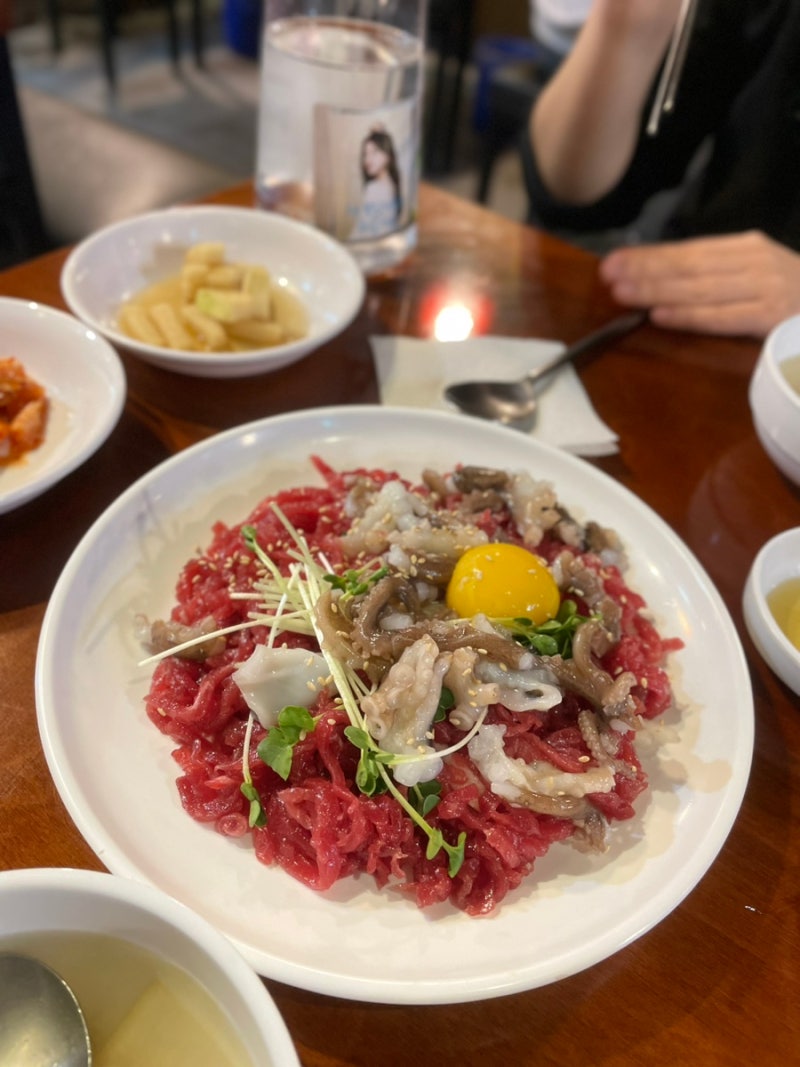 종로5가역육회 진주육회 1호점 광장시장맛집 네이버 블로그