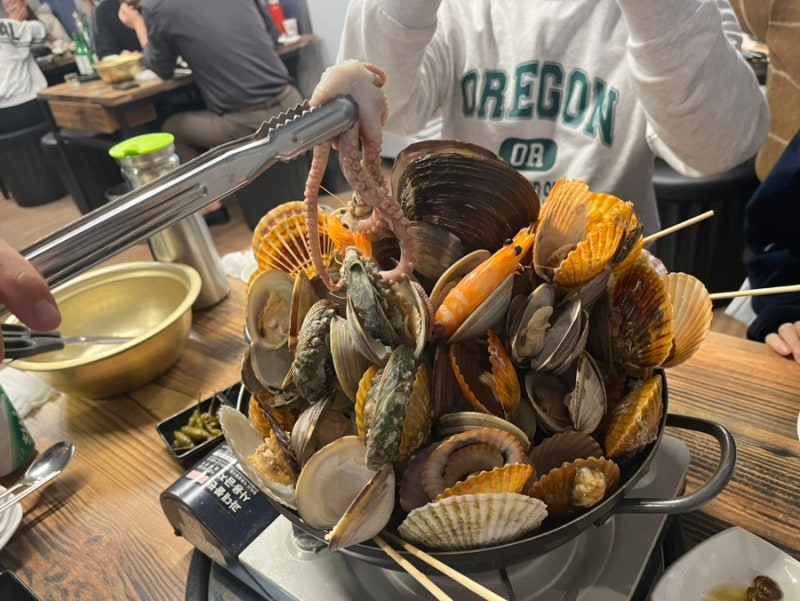 구로디지털단지역 맛집 구디 조개찜조개구이 물찬조개 솔직후기 네이버 블로그