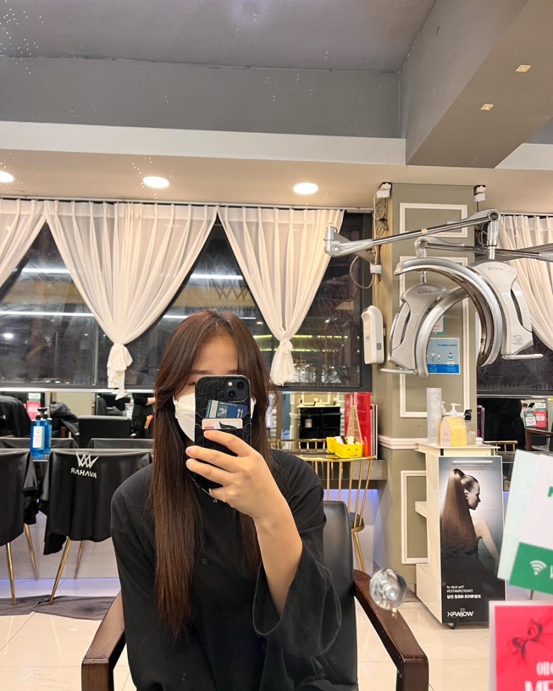중랑역미용실 중랑구미용실 ️ 뉴진스 슬릭컷 슬릭펌 매직스트레이트 💕 맛집 상봉동미용실 에이바헤어 중랑역점 하니 수석 디자이너