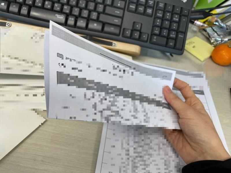2학기말 성적표 가통 전체 가정통신문과 개별 가정통신문예시o부터 우편발송 라벨문서 만들기까지 네이버 블로그