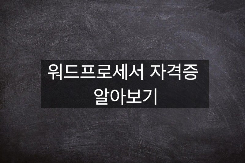 따기쉬운 컴퓨터 활용 자격증 종류 7선mos컴활 워드프로세서 E Testitq한글itq엑셀itq파워포인트 필기실기