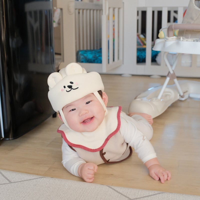 아기머리보호대 8개월 아기 블리스베베 머리쿵헬멧 네이버 블로그