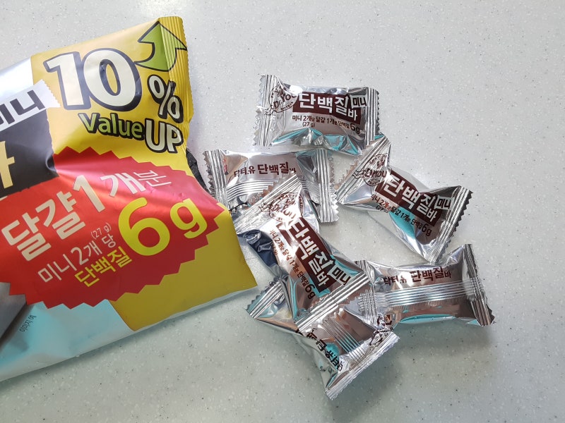 프로틴간식추천 닥터유 단백질바 미니 내돈내산 후기 네이버 블로그