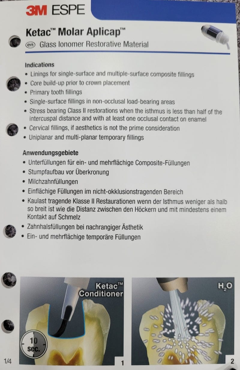 케탁몰라 ketac molar aplicap 사용방법, 장단점 : 네이버 블로그