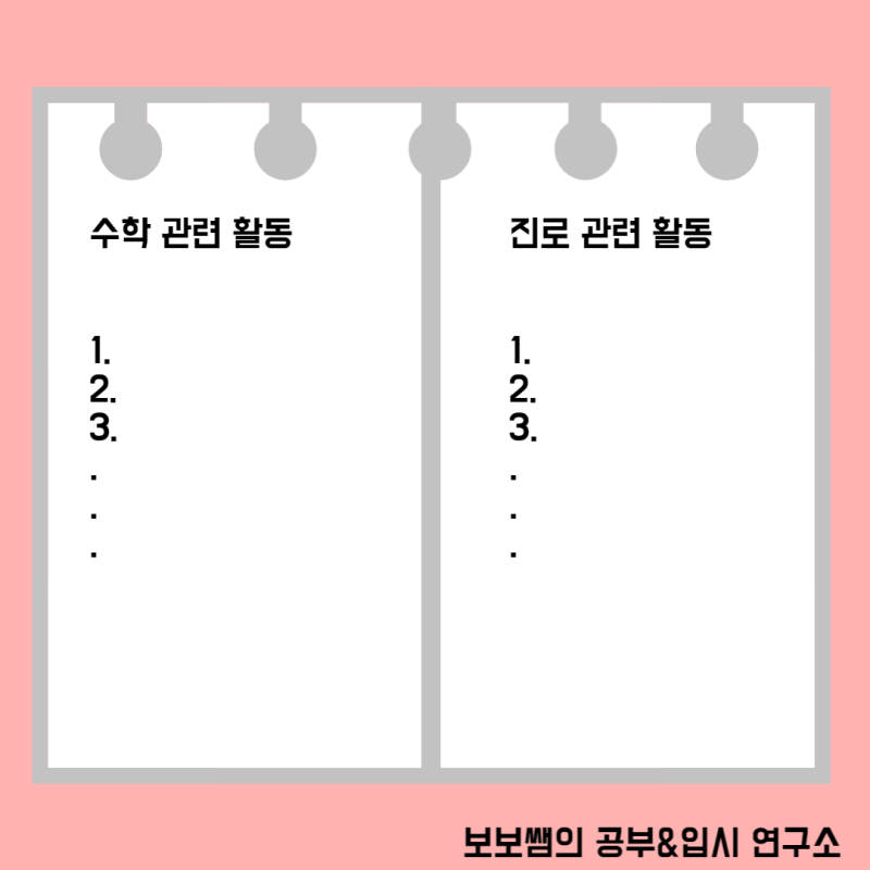 고1 수학 세특 예시 주제 찾는 법 알아보자 네이버 블로그