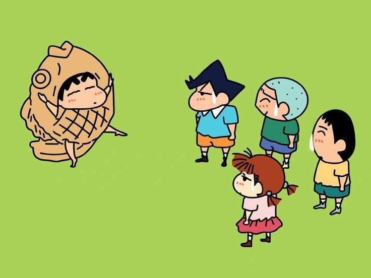 [짱구] 귀여운 노트북 아이패드 갤럭시탭 컴퓨터 배경화면 가로 모음 공유 네이버 블로그
