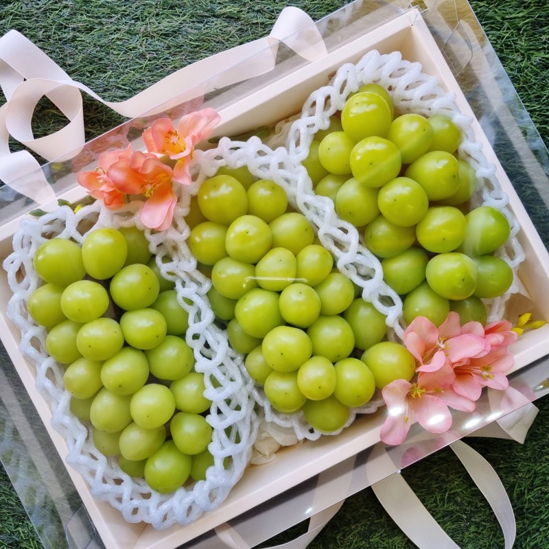 샤인머스캣 맛집 다네 샤인머스켓 핸들박스로 명절 축하 집들이 병문안 선물하세요 전주과일가게 과일 바구니 추천 네이버 블로그