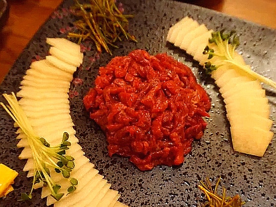 김포 구래동 육회 육사시미 맛집 육회말투아웃 네이버 블로그
