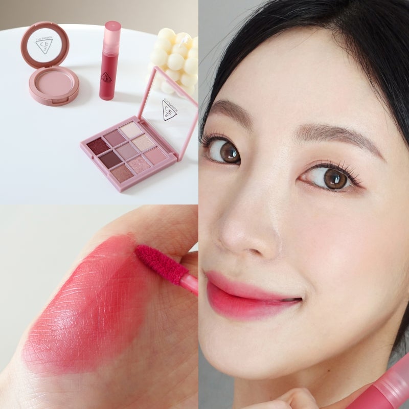 3ce 쓰리씨이 블러 워터 틴트 섀도우 팔레트 블러셔 추천 민니 픽 올리브영 추천템 네이버 블로그