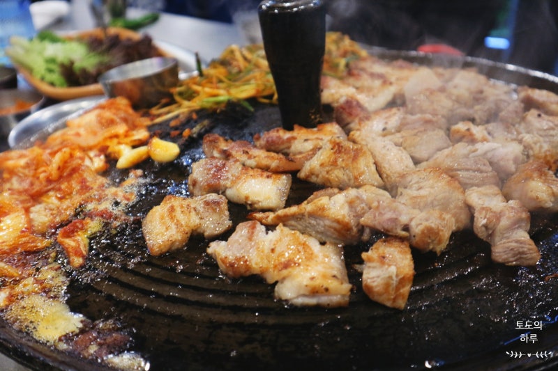목살이 맛있었던 구워주는 하단고기집 목구멍 : 네이버 블로그