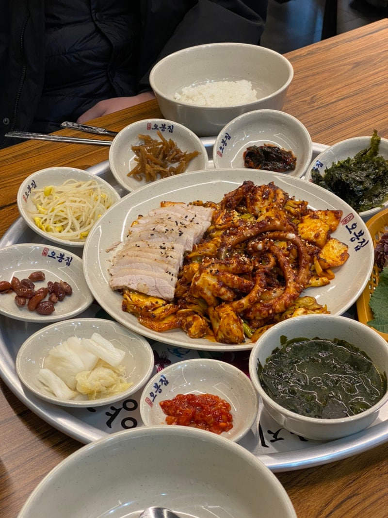 대구 북구청맛집 오봉집 낙지볶음 보쌈 푸짐하고 맛있는 침산동 칠성동 밥집 강추 네이버 블로그