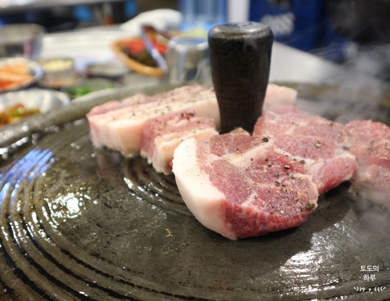 목살이 맛있었던 구워주는 하단고기집 목구멍 : 네이버 블로그