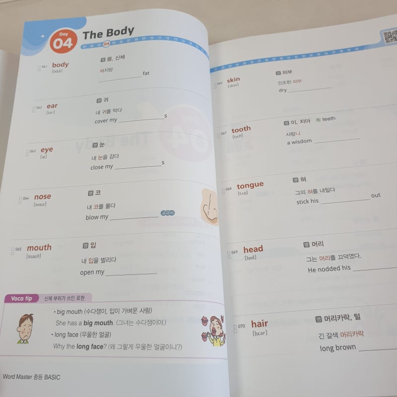 워드마스터 중등베이직 초등 중학년 단어공부 시작내돈내산 네이버 블로그
