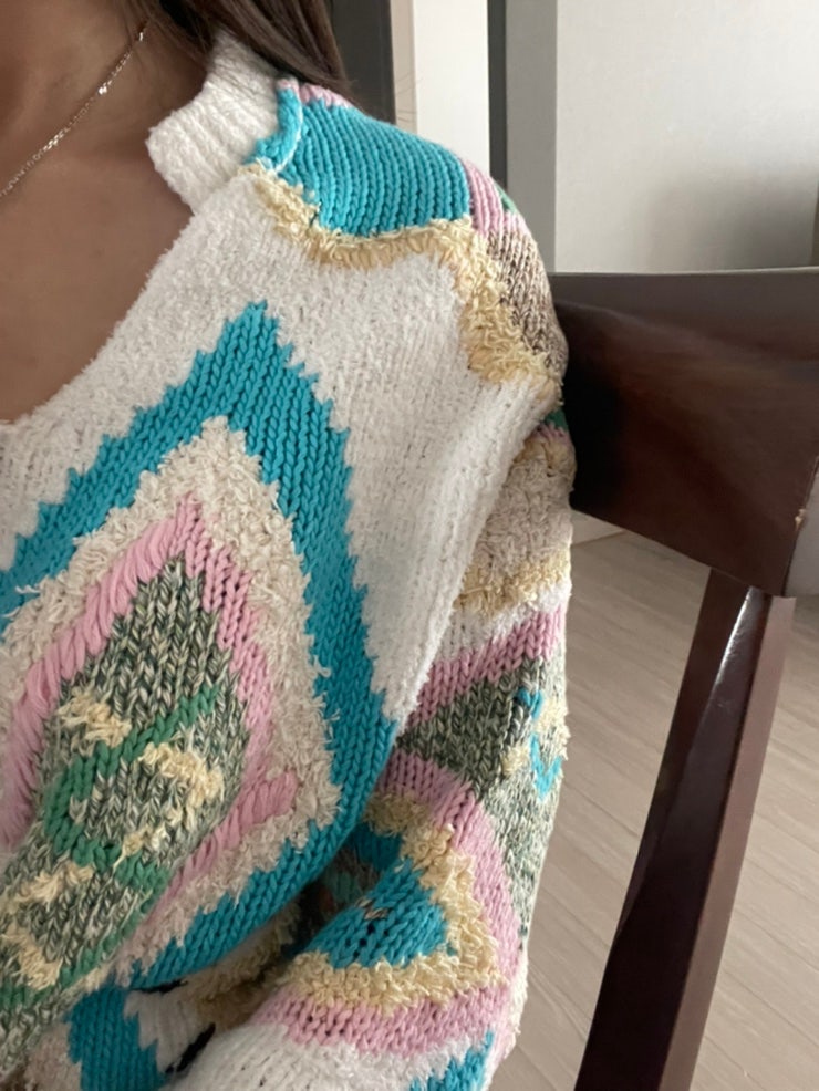 쇼핑 | 쟈딕앤볼테르 Sonny Kilim 니트 : 네이버 블로그