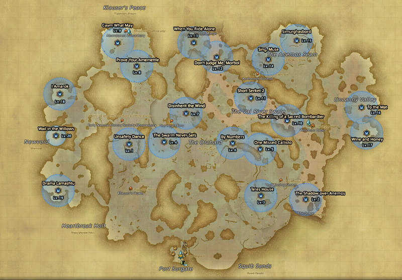 에우레카 시작하는 법 / 각 지역별 특징 / 에우레카 무기 : 네이버 블로그