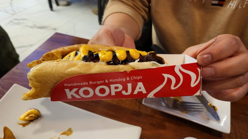 파주문산 달인버거와 치즈핫도그가 짱맛있는 수제버거 맛집 꿉자 네이버 블로그