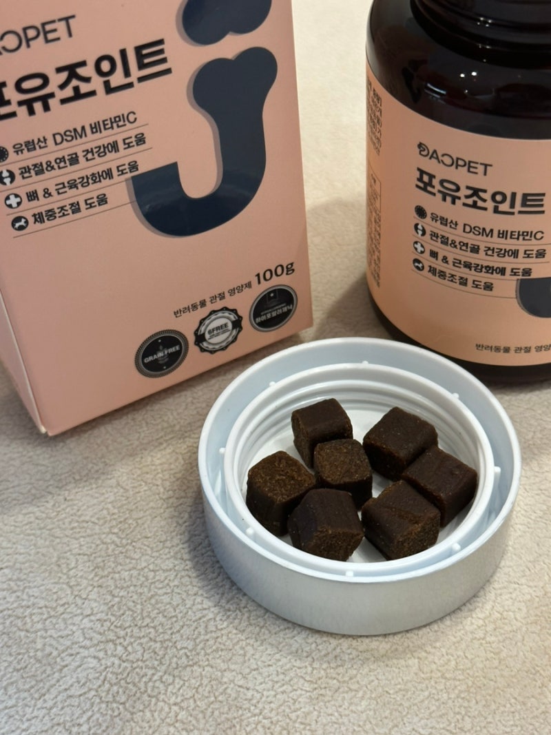 닥펫 포유조인트 강아지 관절 영양제 강아지 슬개골 탈구 네이버 블로그