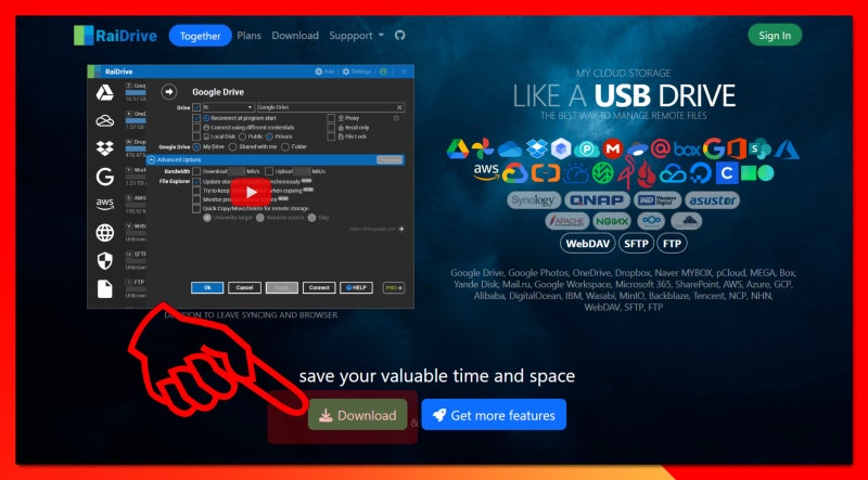 레이드라이브 raidrive 설치 다운로드 설정 사용법 : 네이버 블로그