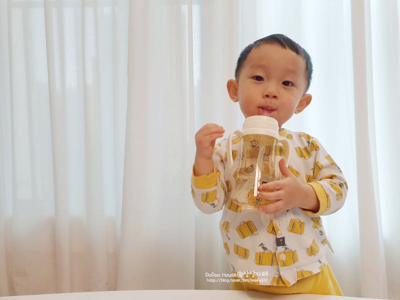 그로미미 콜라보 원터치캡 토비앤몰리 돌아기 첫 빨대컵 추천 네이버 블로그