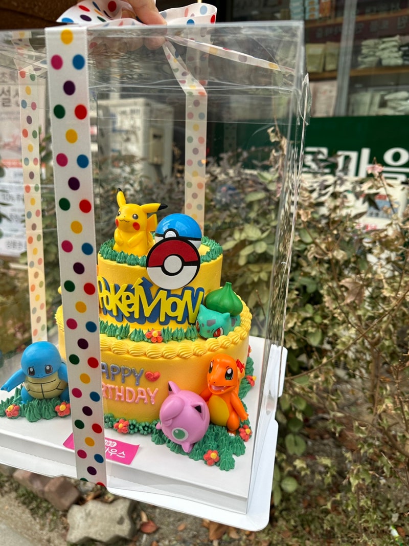 상동역 케이크집 생일파티로 하기 좋은 포켓몬스터 케이크 네이버 블로그