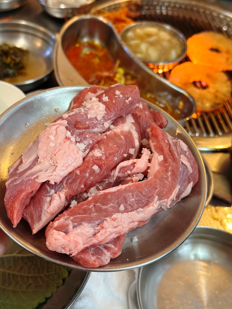 안산 사리역맛집 상록회관 연탄구이 솔직후기본오동 네이버 블로그