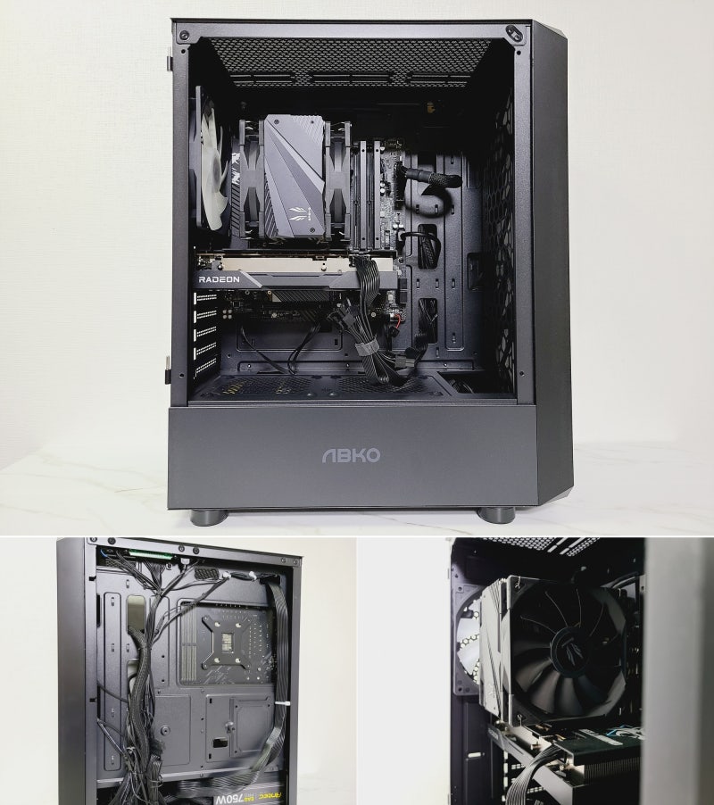 ABKO 스마트쿨링 2.0 이 적용된 PC케이스, 앱코 G40 시그니처 블랙 : 네이버 블로그
