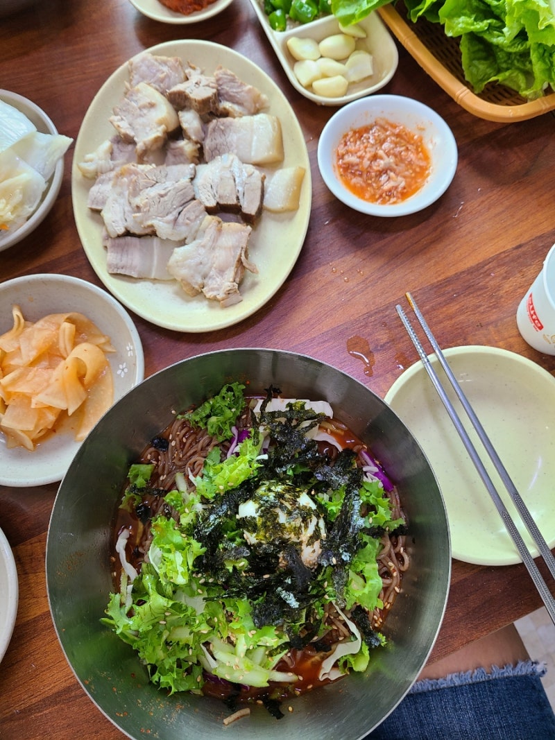 횡성맛집 둔내막국수 횡성별미 수육필수 네이버 블로그